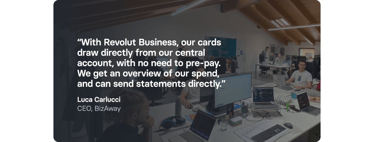 Case study: BizAway | Revolut Business blog | Revolut United Kingdom