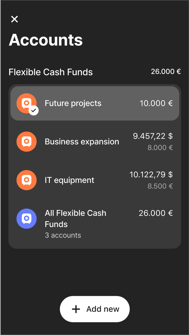 Flexible Cash Funds | Earn Daily Returns | Revolut Business | Revolut ...