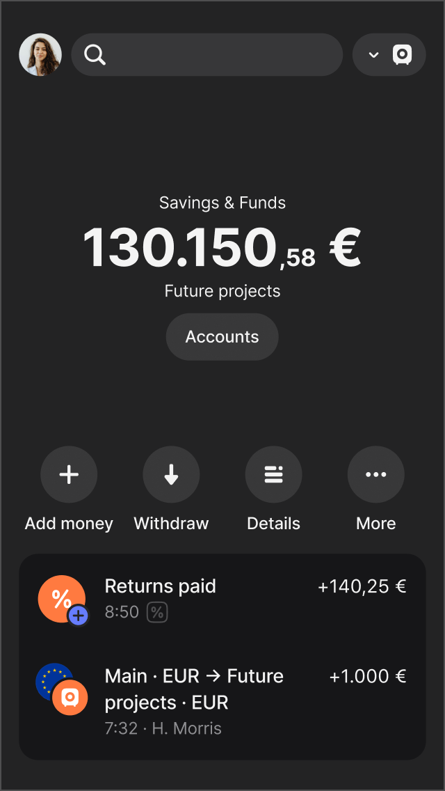 Flexible Cash Funds | Earn Daily Returns | Revolut Business | Revolut ...