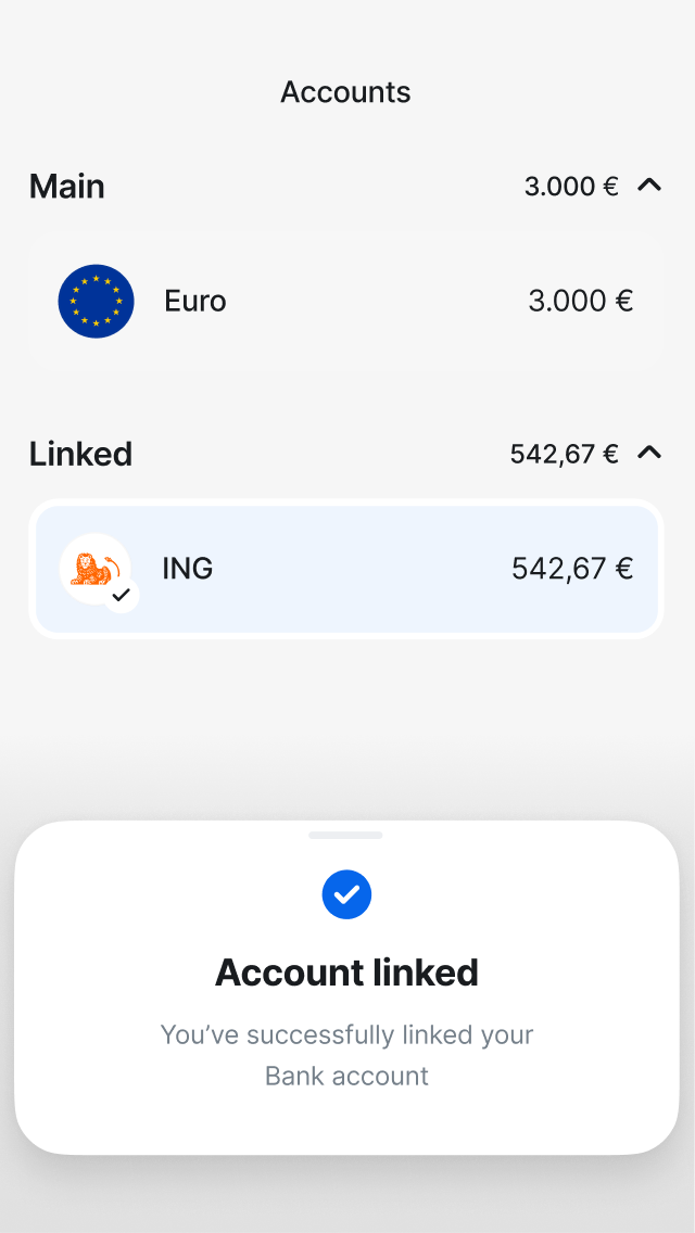 Koppel bankrekeningen in één app | Open Banking | Revolut Nederland